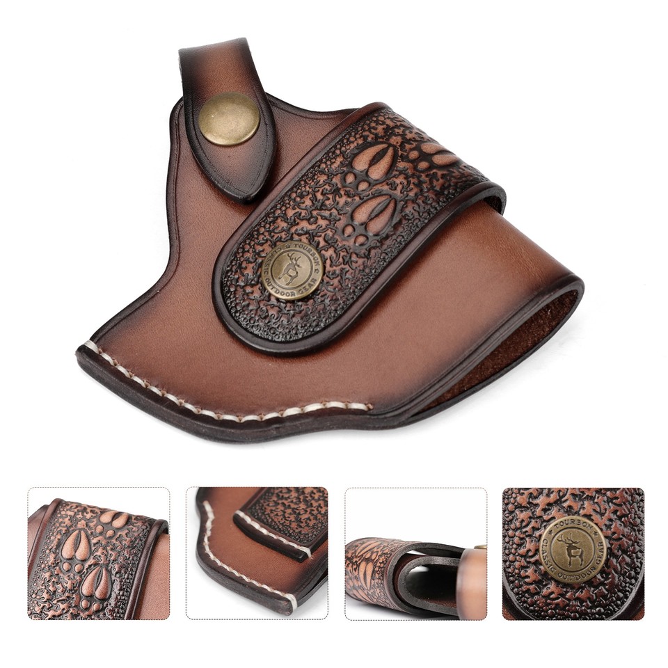 TOURBON Leather Handgun Holster Belt Bond Arms Derringer Barrel ...