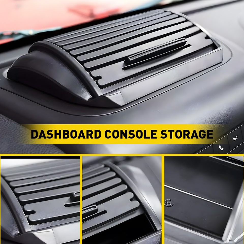 Interior Dashboard Storage Box Holder For Jeep Wrangler JK 12-17 ...