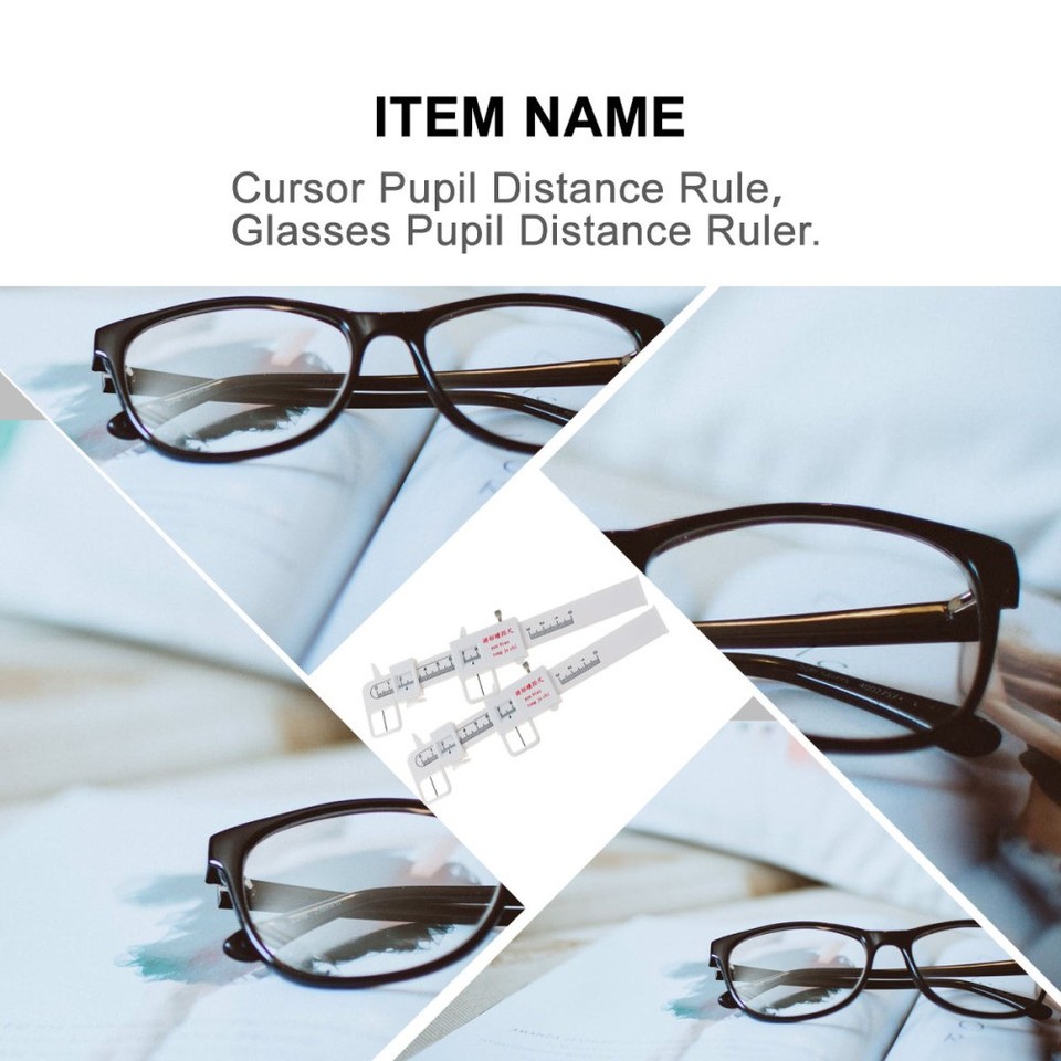 1Pc Plastic Optical PD Ruler Pupil Distance Meter Eye Tool Ruler | eBay ...
