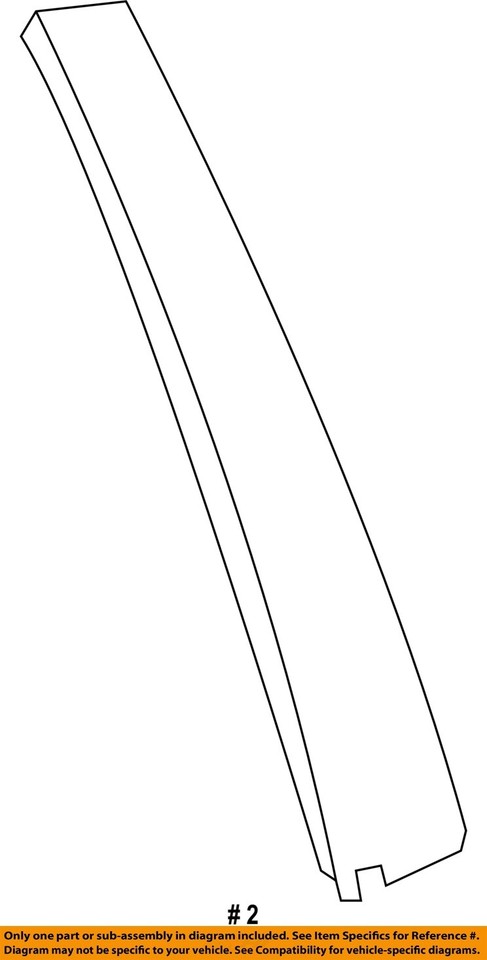 CHRYSLER OEM 09-23 1500 Classic Rear Door Exterior Trim-Applique ...