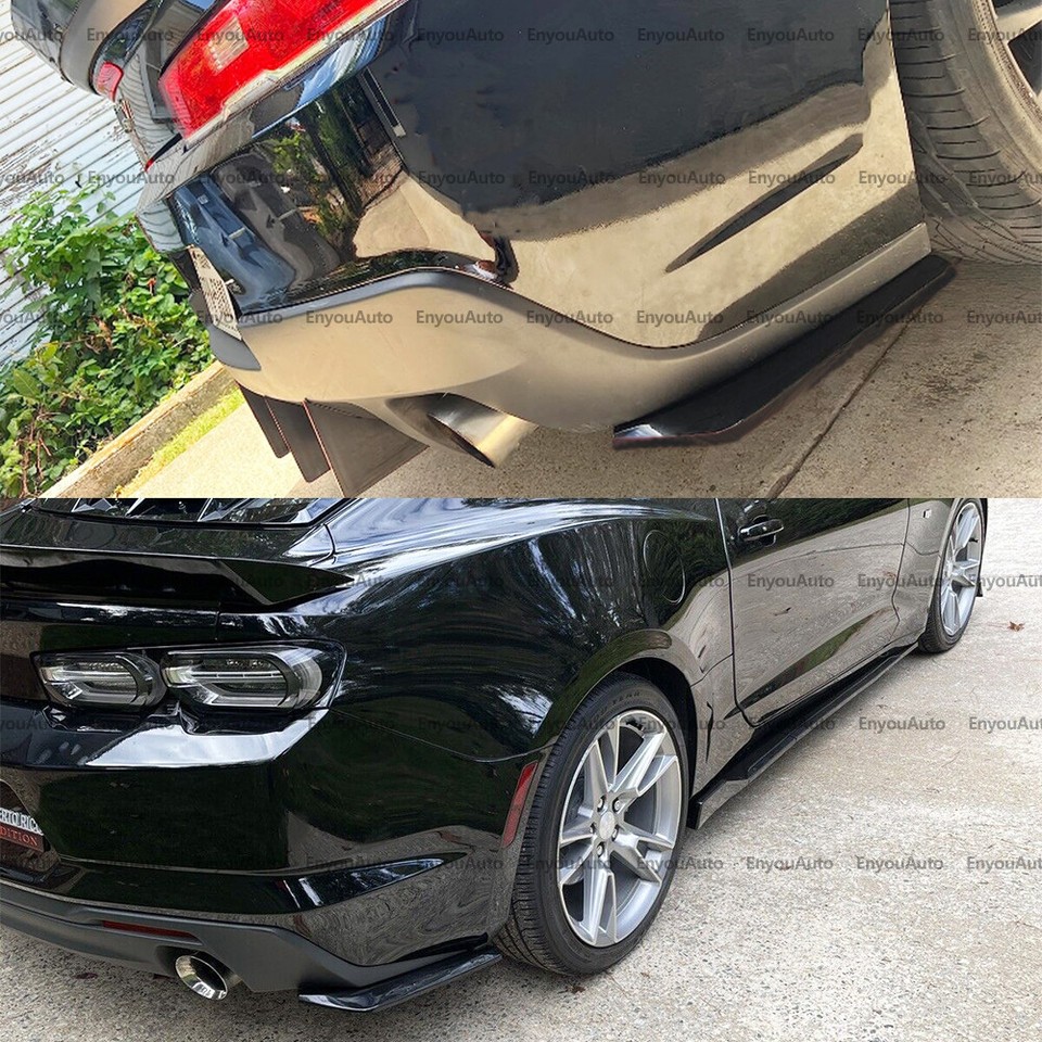 For Lincoln MKZ Universal Rear Bumper Lip Spoiler Splitter Diffuser ...