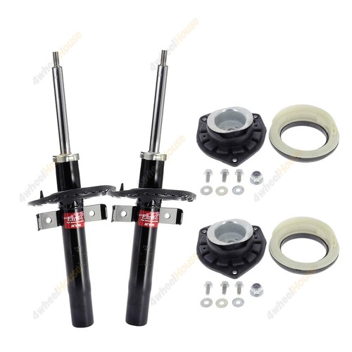 2 x KYB Shock Absorbers Strut Top Mount Kit Front 333718 KSM1517 | eBay