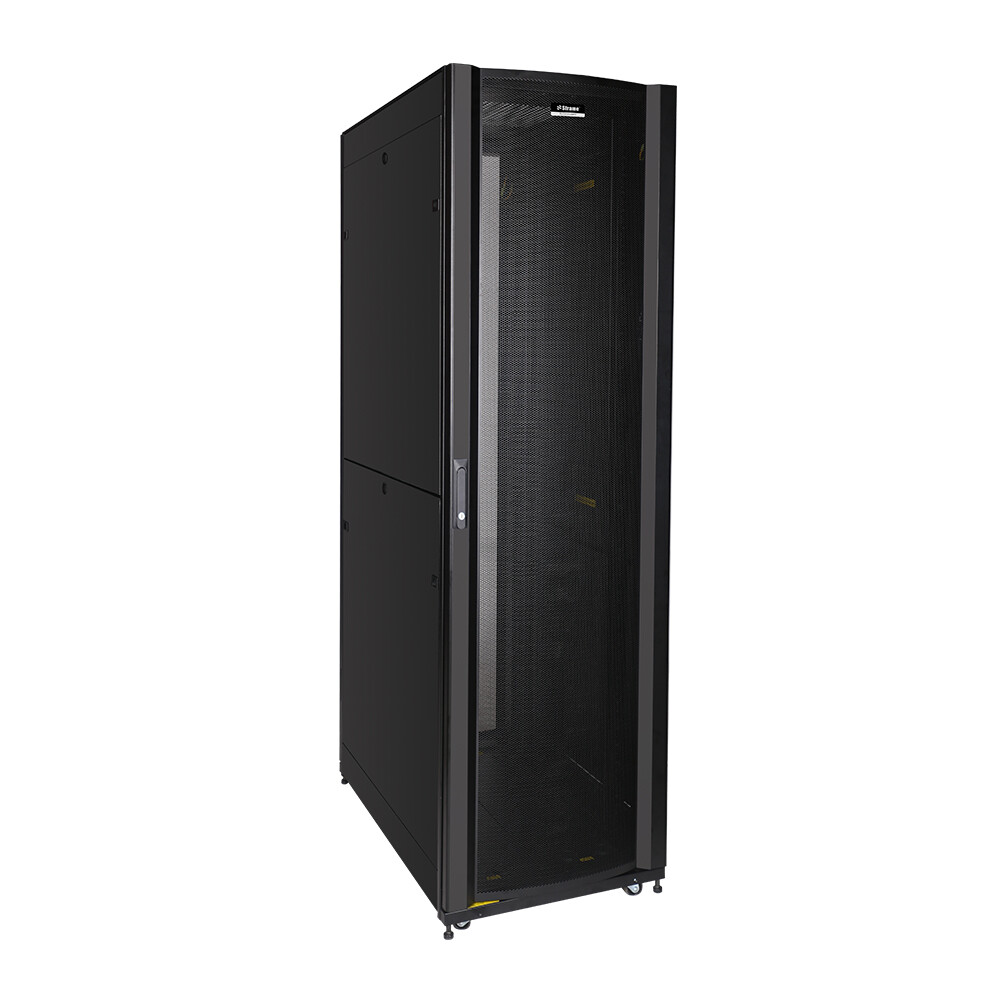 42U Server Cabinet IT Network Data Rack Enclosure New w/opt digital ...