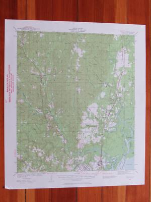 Creola Alabama 1959 Original Vintage USGS Topo Map | eBay