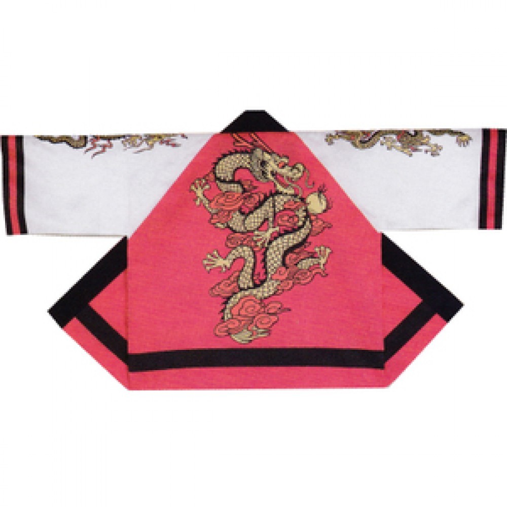 New Happi Short Hanten Red Dragon Festival Colorful Maturi Summer ...
