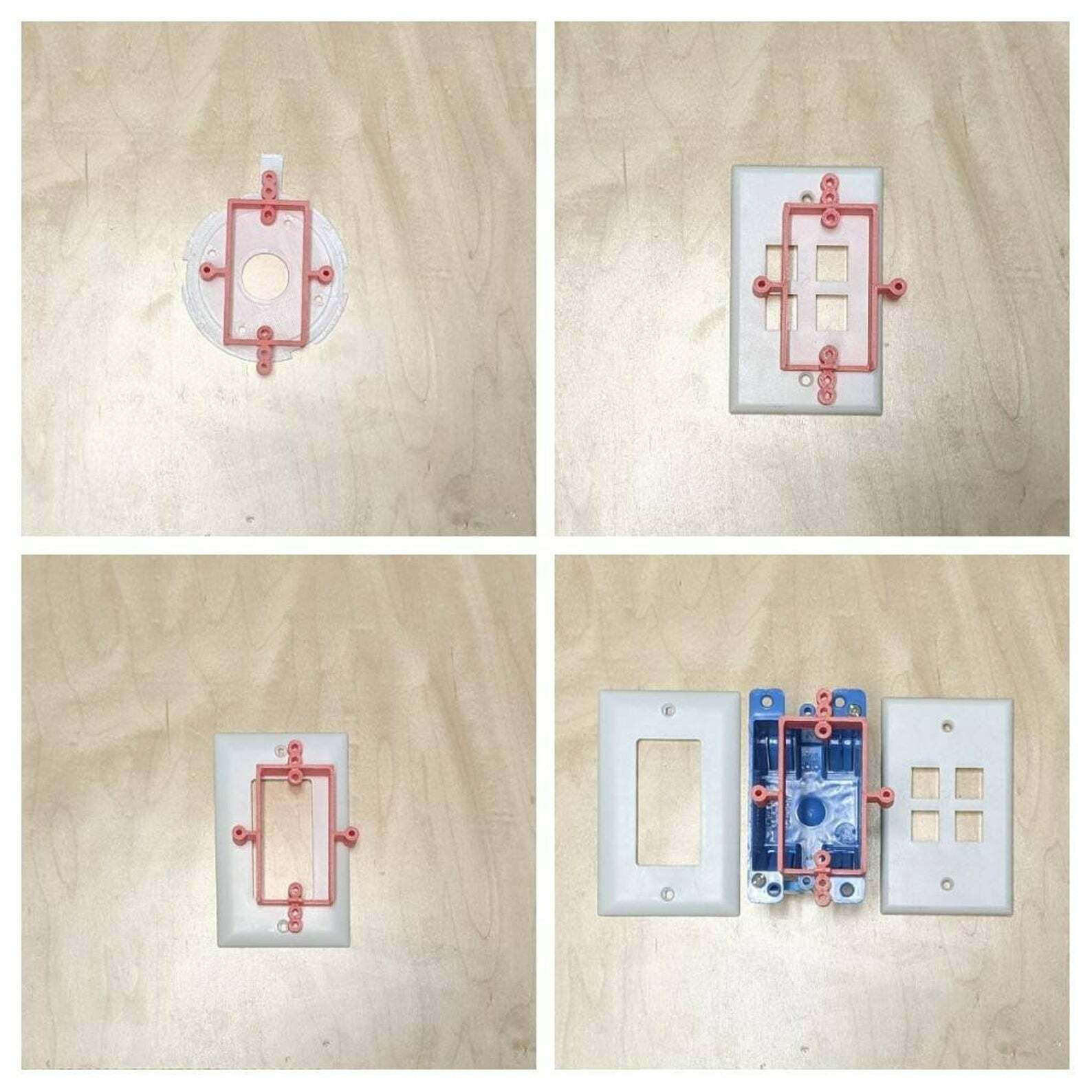 Ubiquiti Unifi AP Small Mount Electrical Box Single 1 Gang Adapter | eBay