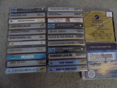 Accompaniment Tapes Tracks CDs - Various Contemporary Christian Artists ...
