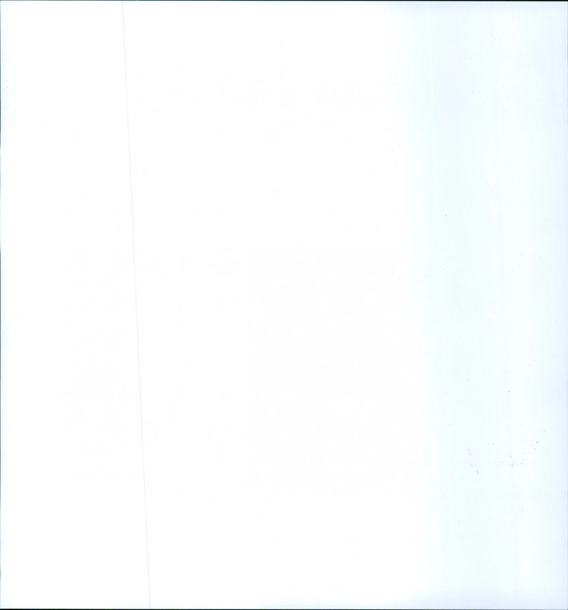Blank White Paper Scan