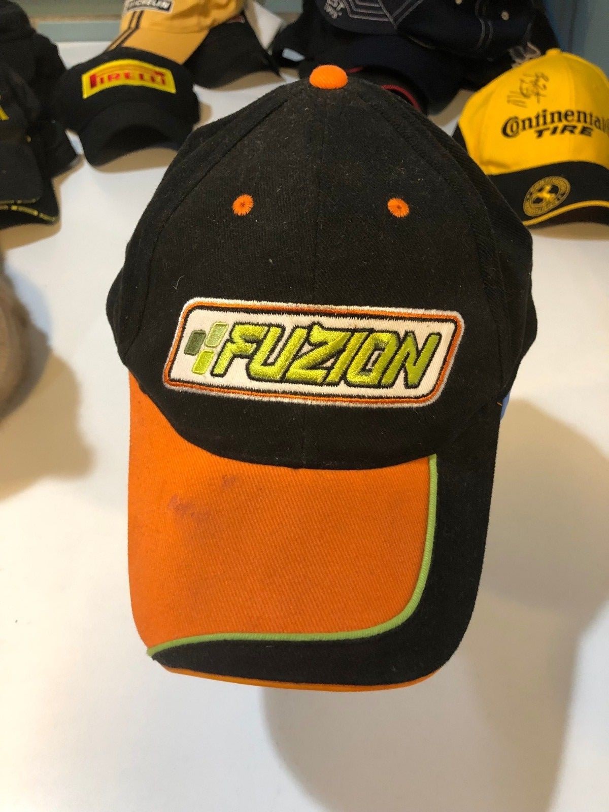Vintage Bridgestone Firestone Fuzion Tires Light UP Baseball Cap Hat | eBay
