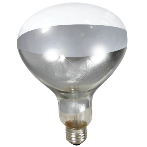 250 Watt Clear Bulb For Brooder Lamp Little Giant Clear Heat Lamp Bulb ...