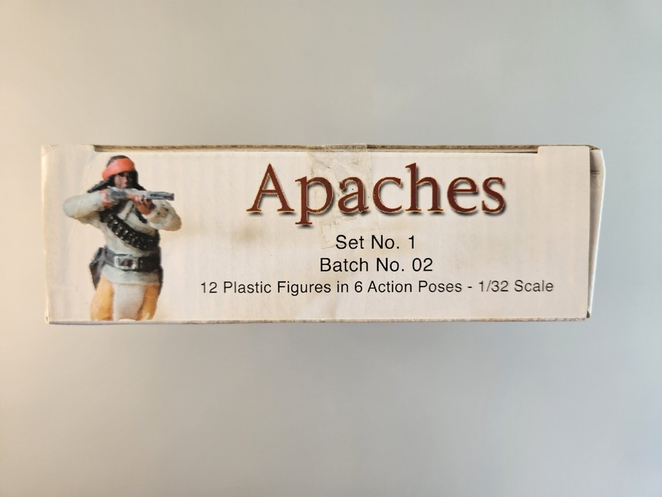 NEW PARAGON Scenics Miniatures APACHES: THE LAST STAND Set #1 12 ...