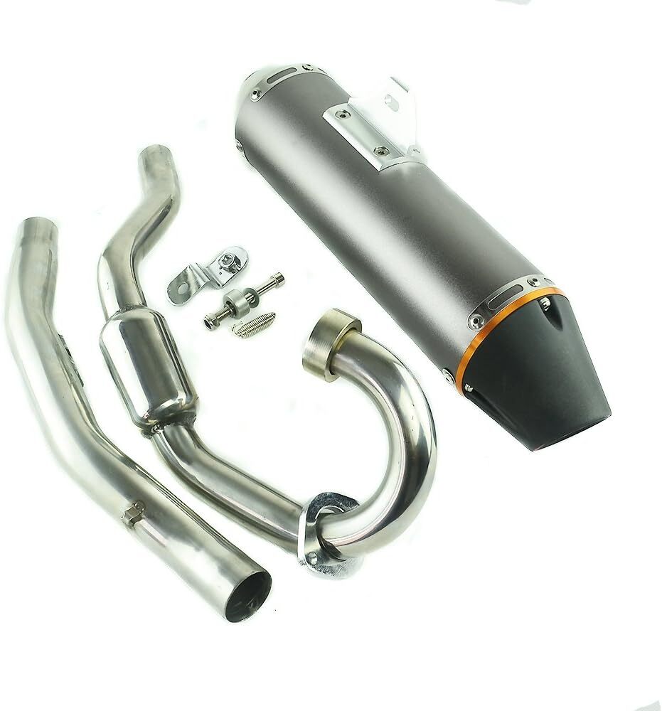 Slip On Full Exhaust Muffler Pipe System For TTR230 TTR 230 TW200 Dirt ...