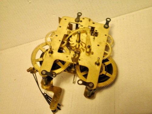 Seth Thomas Clock Movement 89L Quarter Hour Strike runs well | eBay
