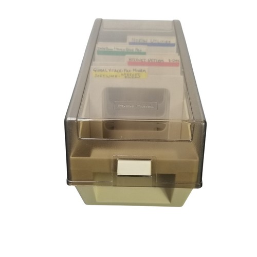 Radio Shack Computer 3.5" Floppy Disc Holder Storage Container Vintage ...