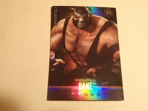 Injustice Bane Knightfall Series 3 FOIL Card 14/120 | eBay