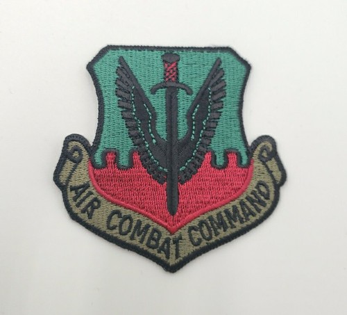 USAF AIR FORCE: AIR COMBAT COMMAND SUBDUED BDU PATCH VINTAGE ORIGINAL MILITARY | eBay