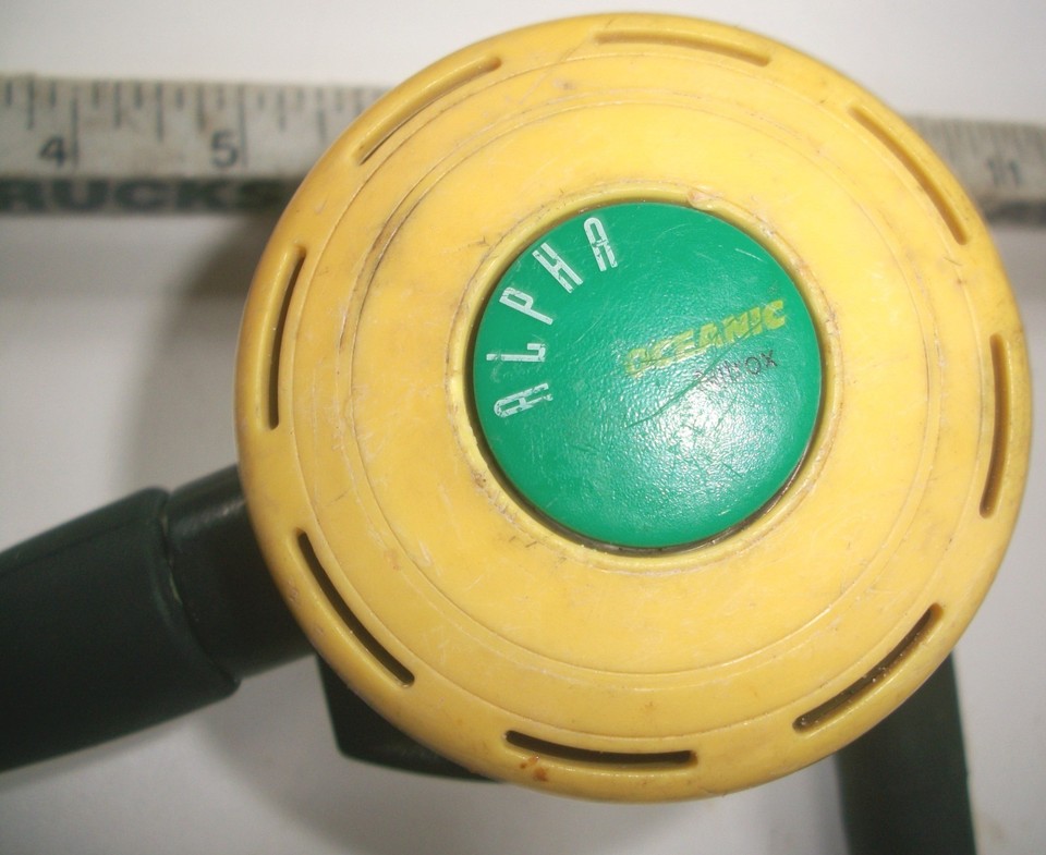 OCEANIC ALPHA NITROX 2nd Stage Regulator for Scuba Diving with Hose ...