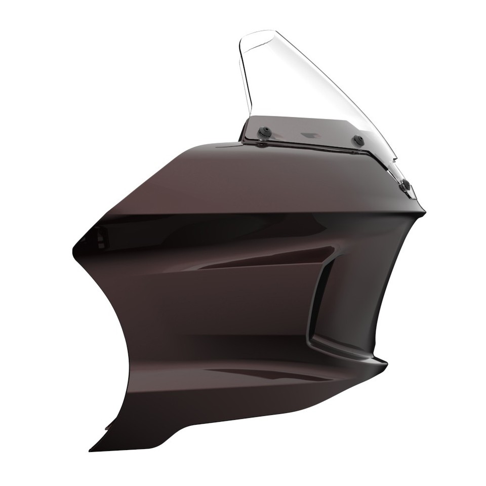 ST Front Fairings Midnight Crimson Windscreen Fits Harley 107/114 Low ...