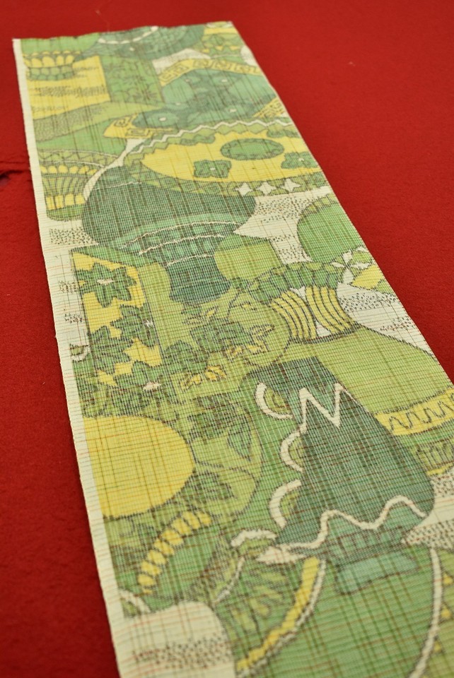 Japanese Fabric Silk Textile Vintage Kimono Antique BORO Patch Woven 36 ...