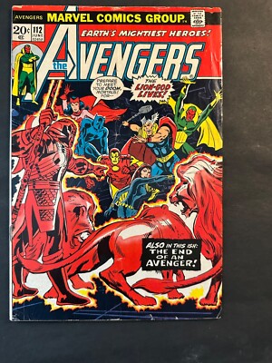 The Avengers #112 FN 1st Mantis, 1973 Bronze Age, Marvel Comics. | eBay