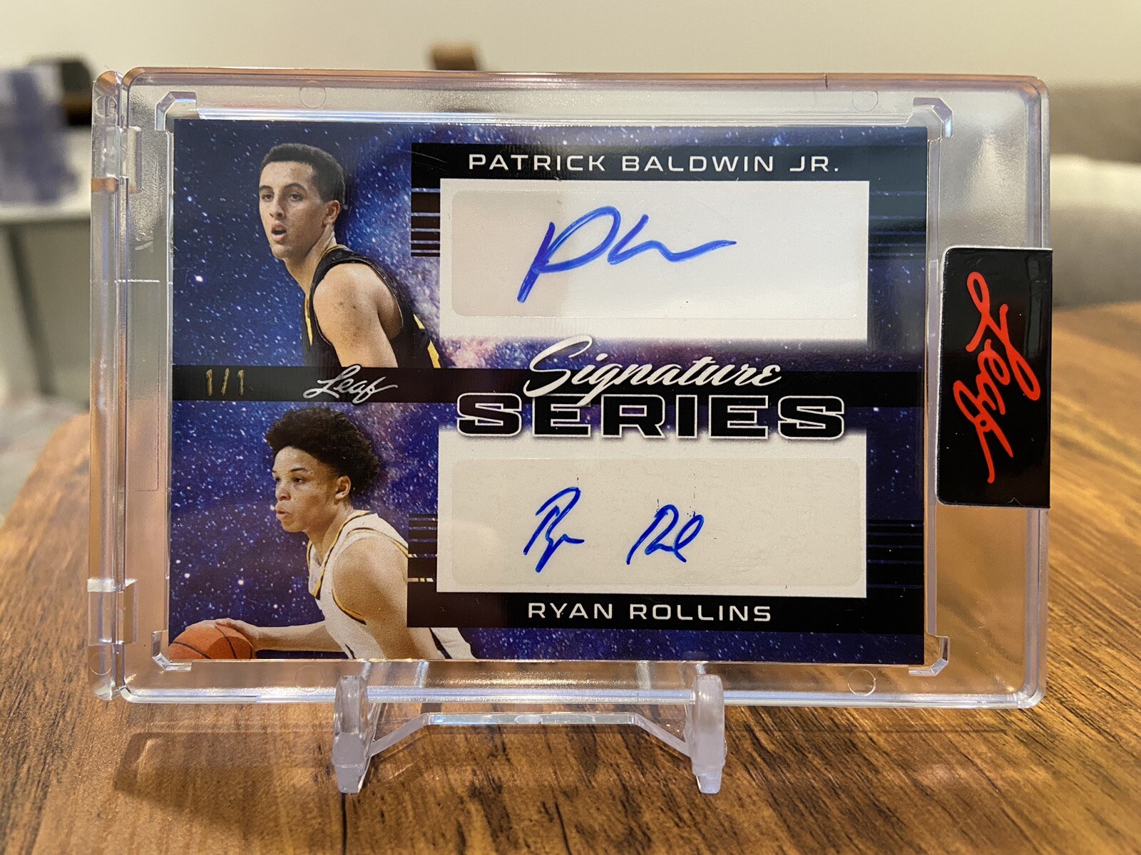 Patrick Baldwin Jr. 2022 Leaf Signature Series #BA-PBJ Stock Market /1 ...