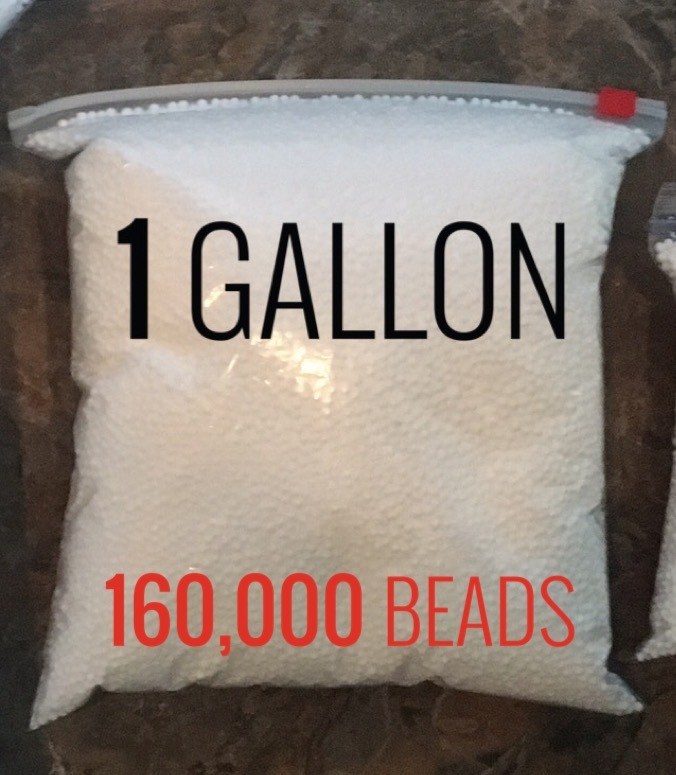 Bean Bag Filler Polystyrene Slime DIY Gift Foam Beads Foam Balls New | eBay