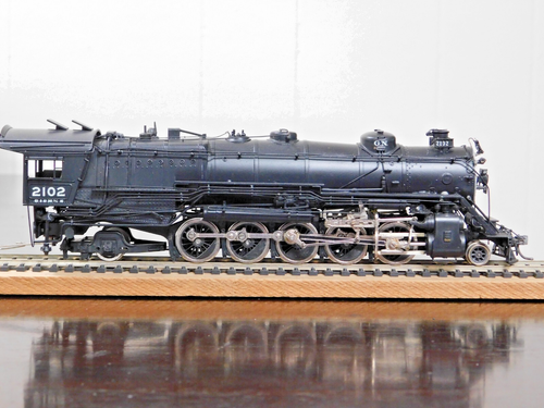 HO Tenshodo 2102 Great Northern 2-10-2 Q-1 steam locomotive & tender | eBay