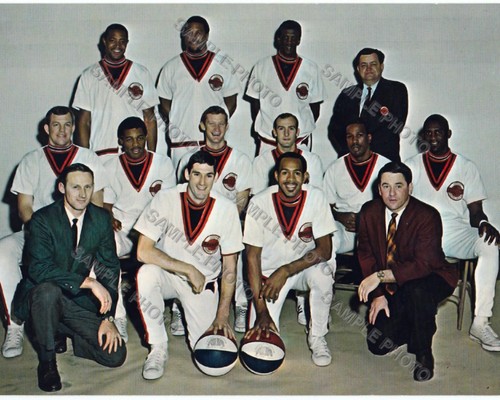 1967-1968 DENVER ROCKETS ABA BASKETBALL TEAM 8X10 PHOTO | eBay