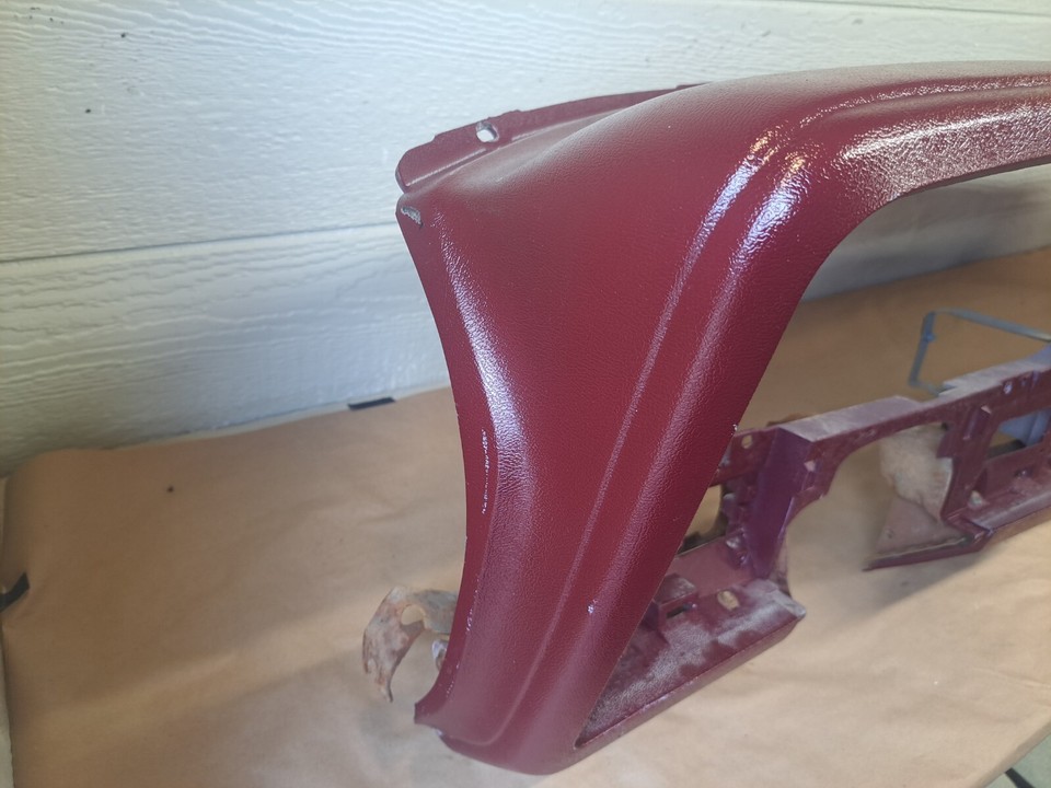 1981-1993 Dodge Ram Pickup Truck D250 D350 D150 Red Dashboard Shell ...