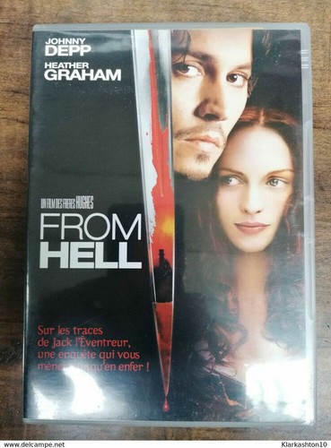 DVD From Hell (Johnny Depp Heather Graham) | eBay