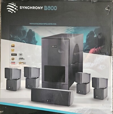 Synchrony B600 1500W Home Theater System | eBay