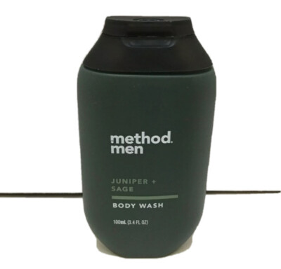 Method Men JUNIPER + SAGE Body Wash Travel Size 3.4 OZ | eBay