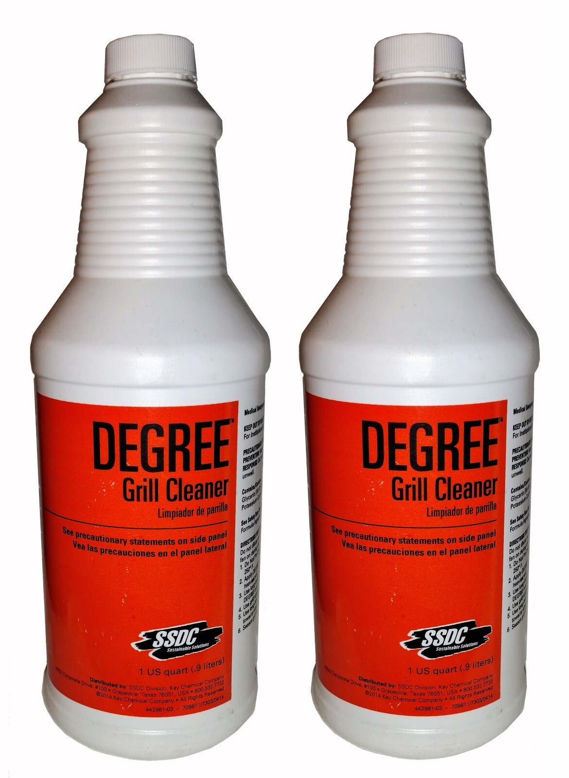 SSDC Degree Grill Cleaner (One Quart) - Brand New Lot Of 2 42523001089 ...