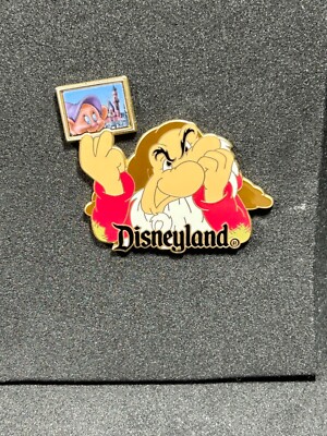 Grumpy Holding a Picture of Dopey- Disneyland Resort Pin | eBay
