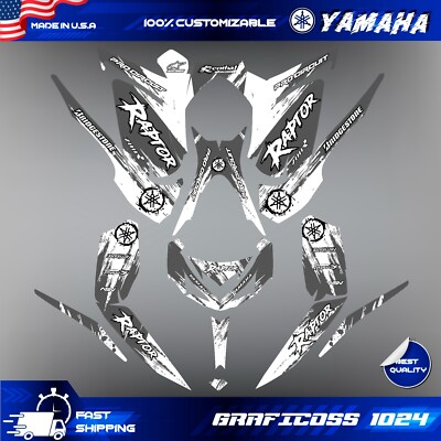 yamaha Raptor 700R Quad ATV Graphic Kit 2013-2023 yamaha raptor 700 ...