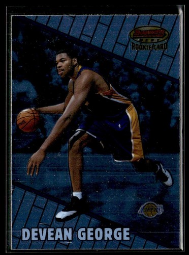 1999-00 Bowman's Best Devean George Rookie Los Angeles Lakers #123 | eBay