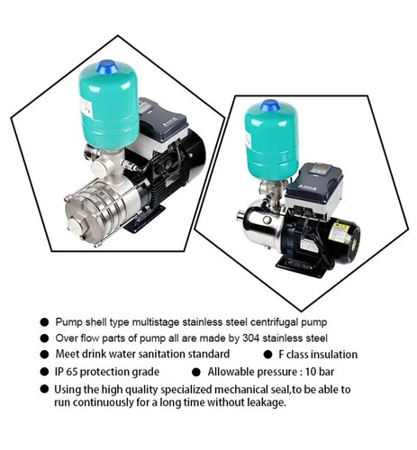 Jet Pump Constant Pressure Variable Frequency Automatic Booster Pump ...