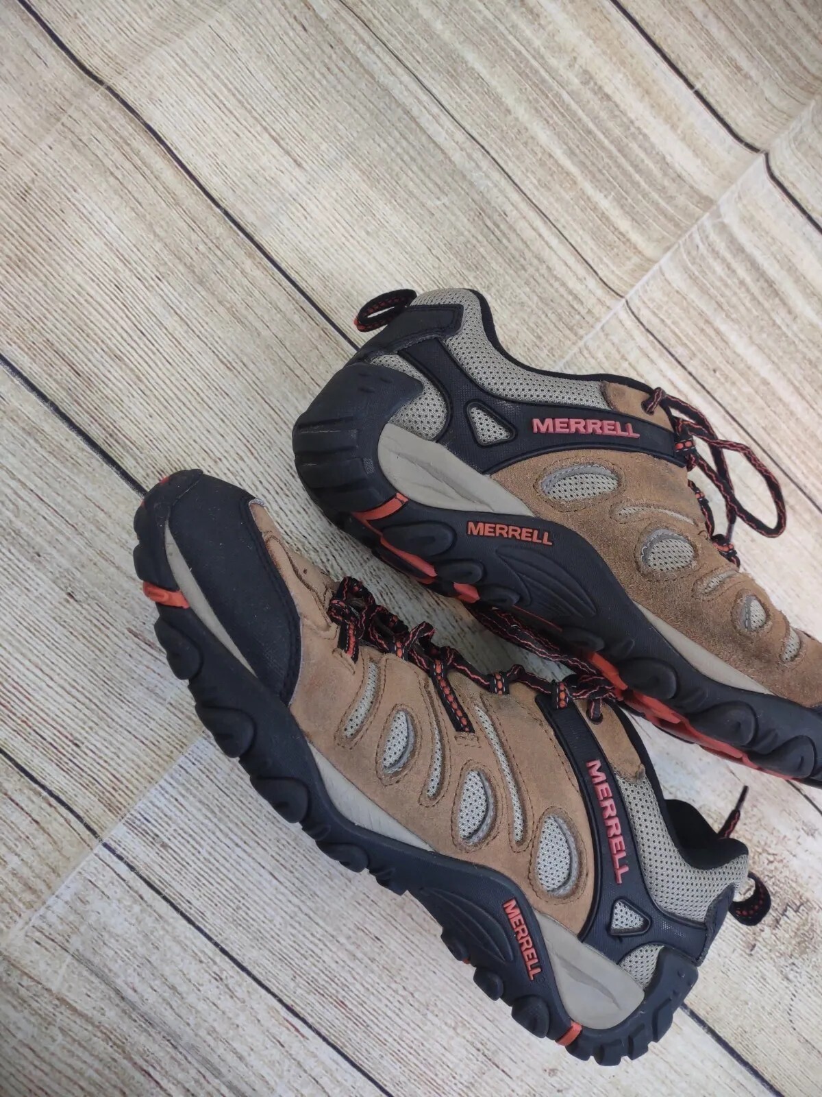 Merrell Men's Cross lander Vent Low Hiking Shoes/ Sn… - Gem