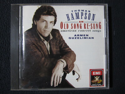 Thomas Hampson: An Old Song Re-Sung - American Concert Songs [Audio CD ...