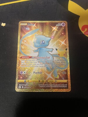 Pokémon TCG Mew (Secret) Celebrations 025/025 Holo Secret Rare | eBay
