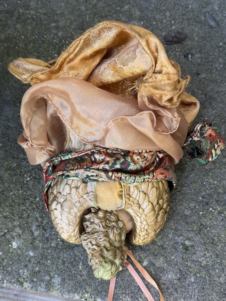 Vintage Porcelain Angel Christmas Tree Topper | eBay