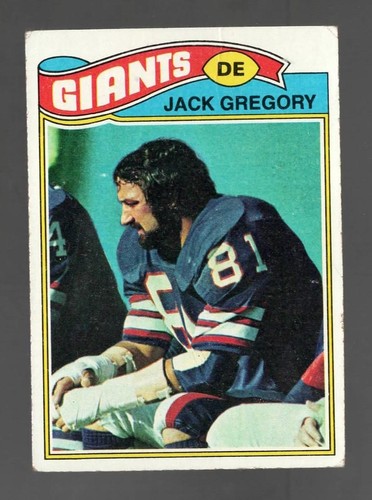 1977 Topps Jack Gregory New York Giants #519 Excellent | eBay