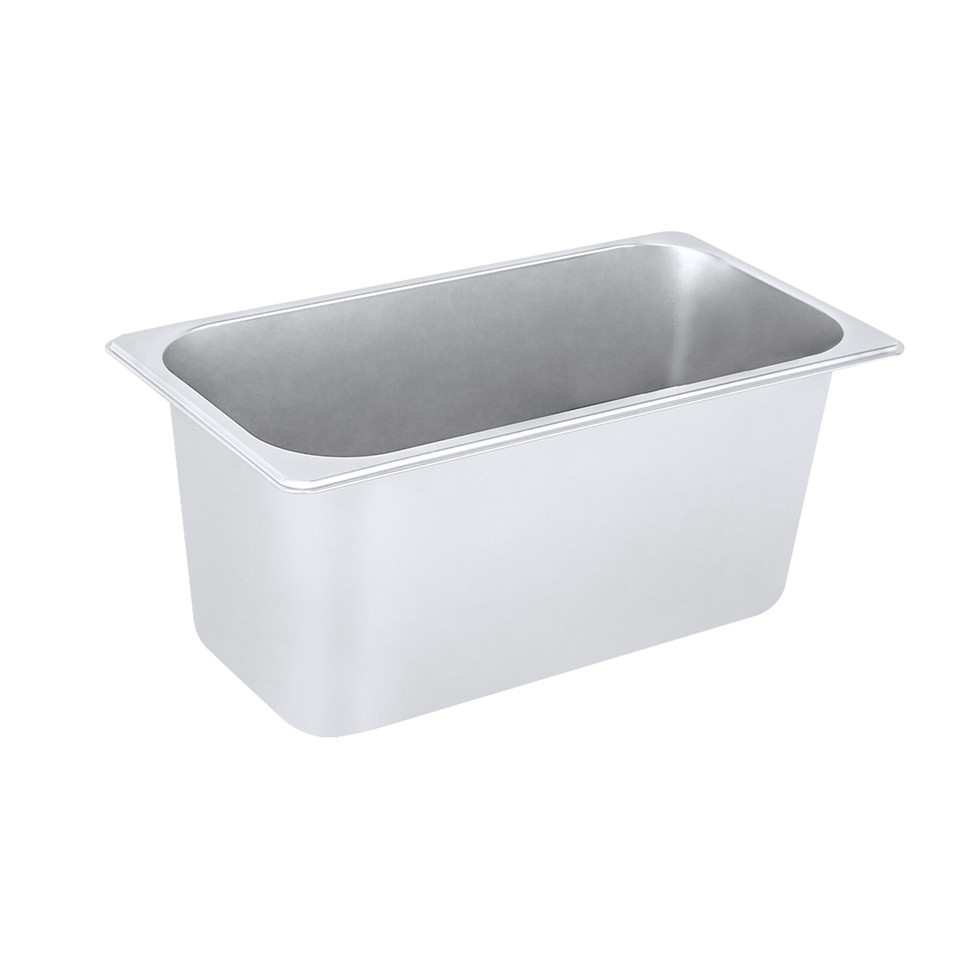 4 Pack 6" Deep Stainless Steel Steam Table Pans Hotel Food Prep Pan ...