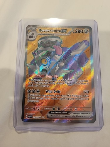 Revaroom ex Full Art Ultra Rare - 216/197 Obsidian Flames- Pokemon TCG ...