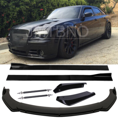For Chrysler 300C SRT8 Front Bumper Spoiler Body Kit / Side Skirt ...