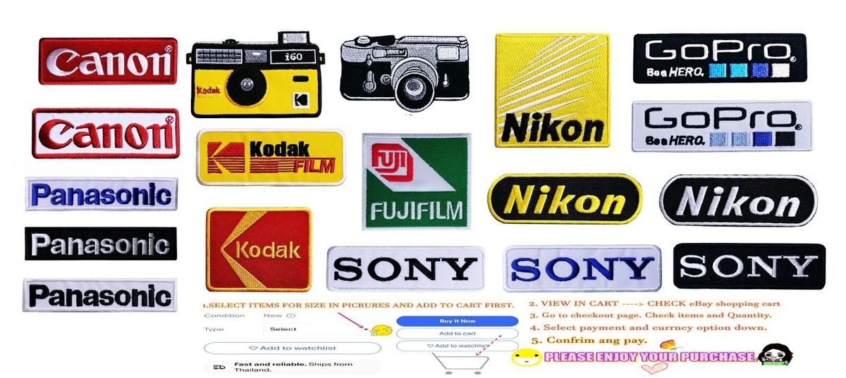 Camera Brand Logos