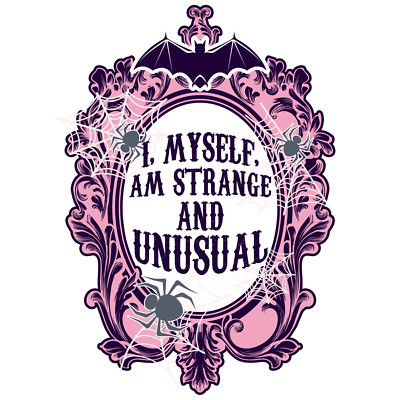 I Am Strange Unusual Sticker Decal | eBay