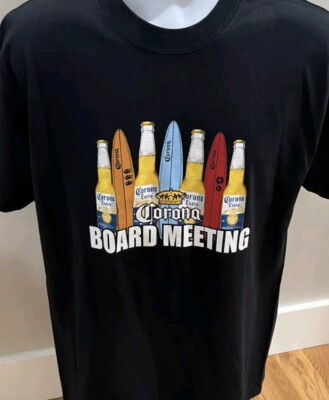 T-shirt ~ Corona Board Meeting. Size Medium. Vintage. Pre-owned | eBay
