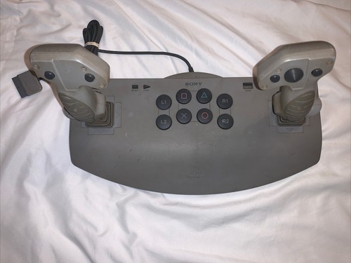 Sony Playstation 1 Analog Flight Dual Joystick SCPH-1110 * | eBay