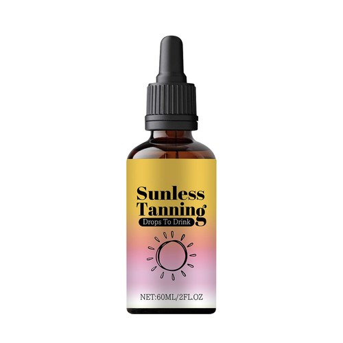 Sunless Tanner Tanning Liquid Drops 60ml/Bottle Nourishing Moisturizing ...